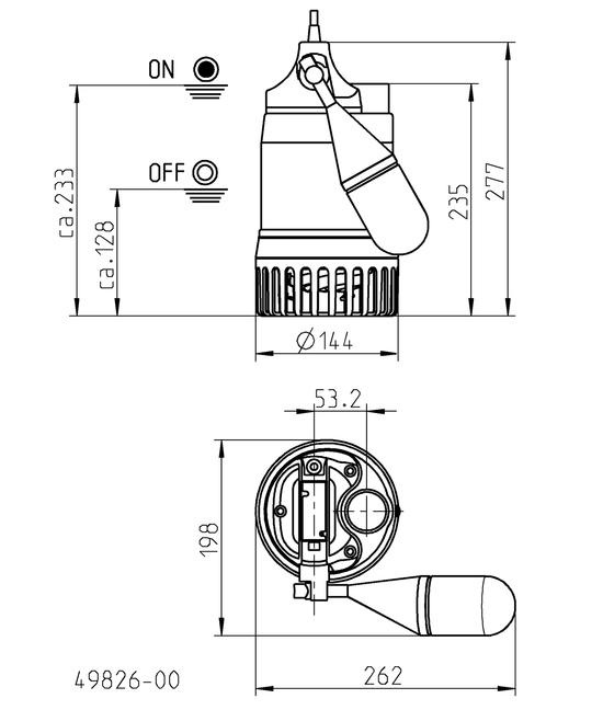 dimensions and switching points uv3 s mm